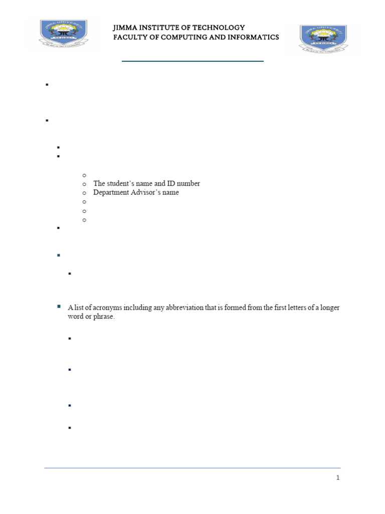 FCI - Internship Guideline Report | PDF | Internship | Job Hunting