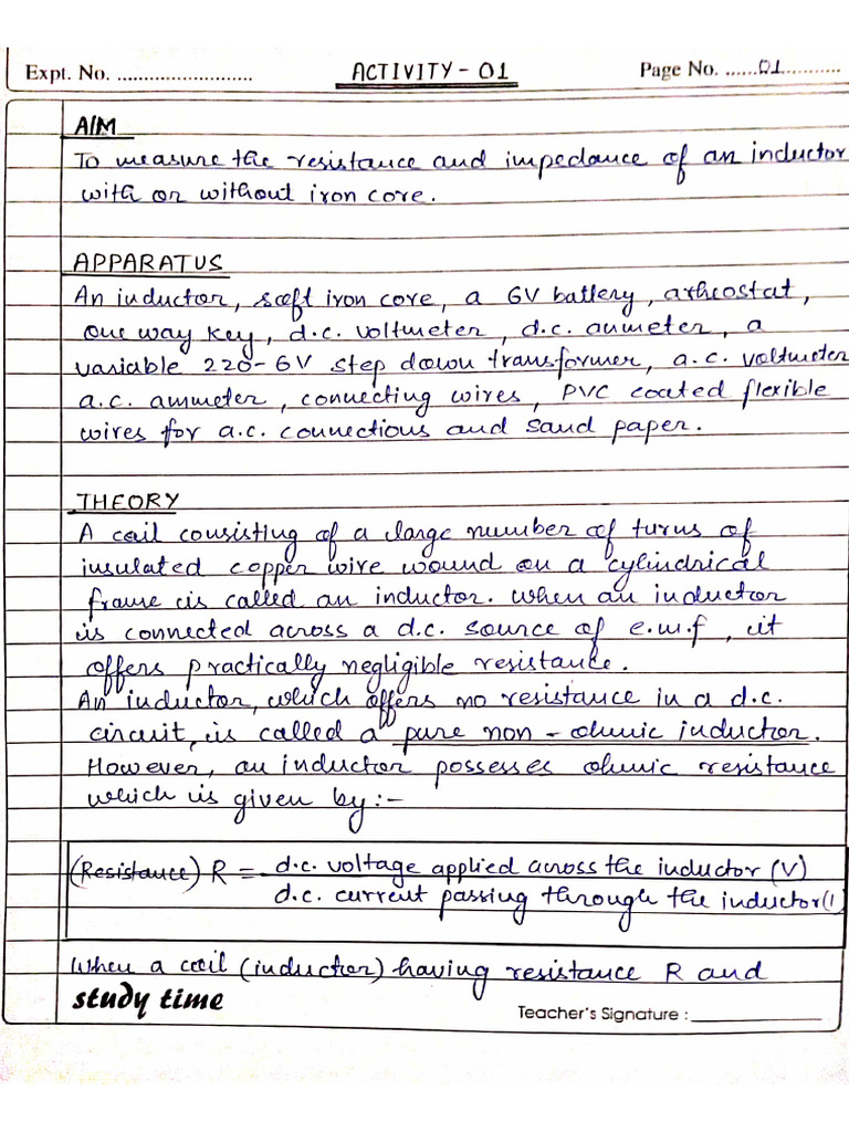 Physics Lab Activity | PDF