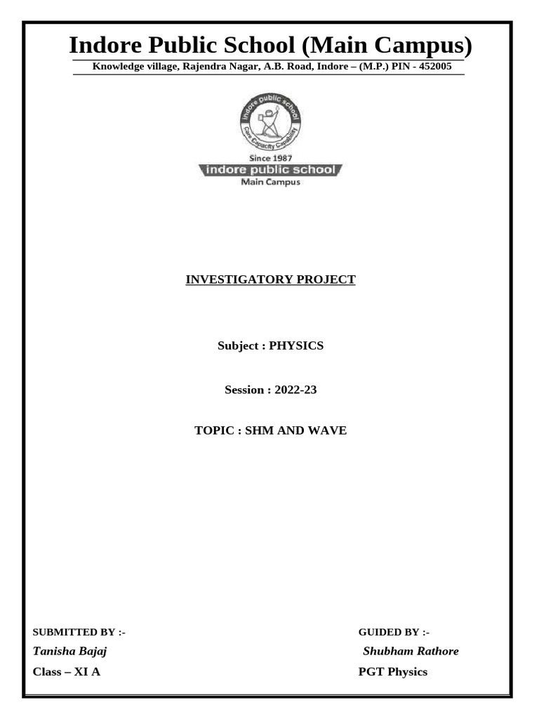 Class XI Part 2 | PDF