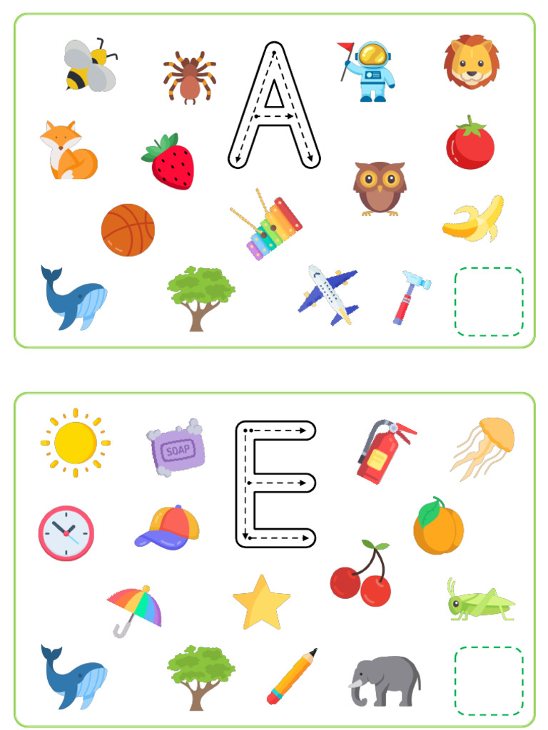 Aprendiendo las letras - Infanity | PDF