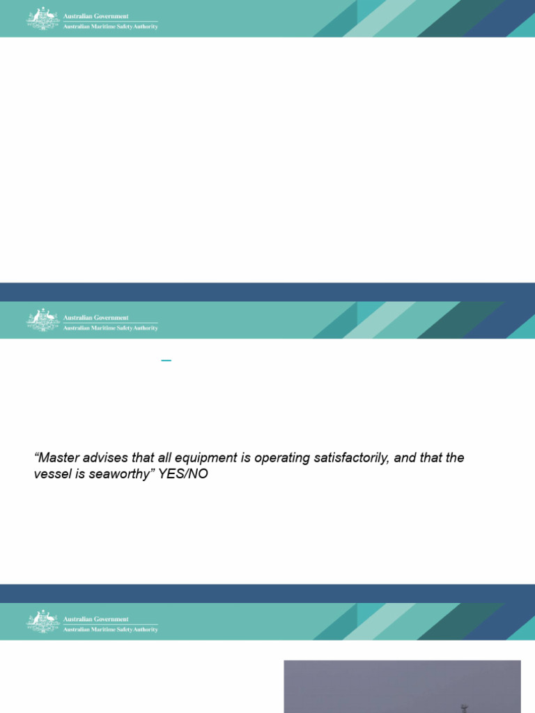 AMSA-Port State Control Perspective | PDF | Leak | Steam