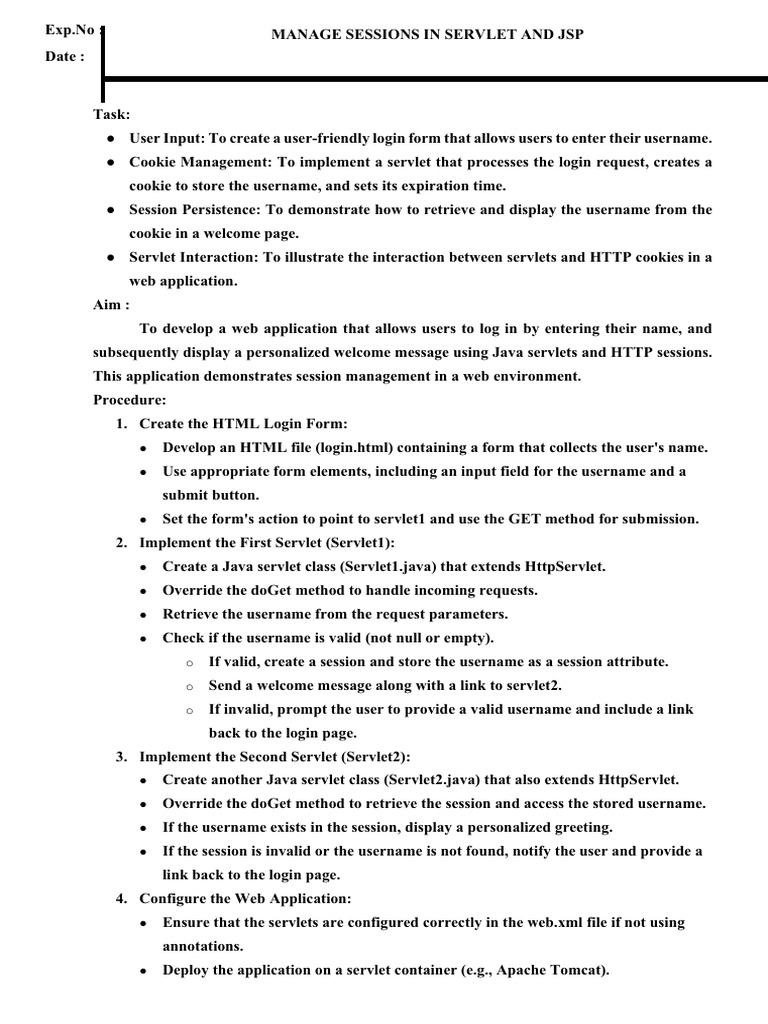 13 Exp Sessions | PDF | Http Cookie | Computer Programming