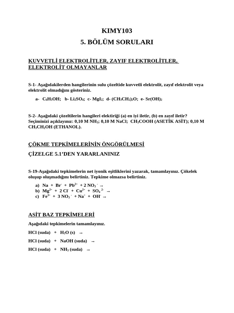 Bolum 5 Sorular | PDF