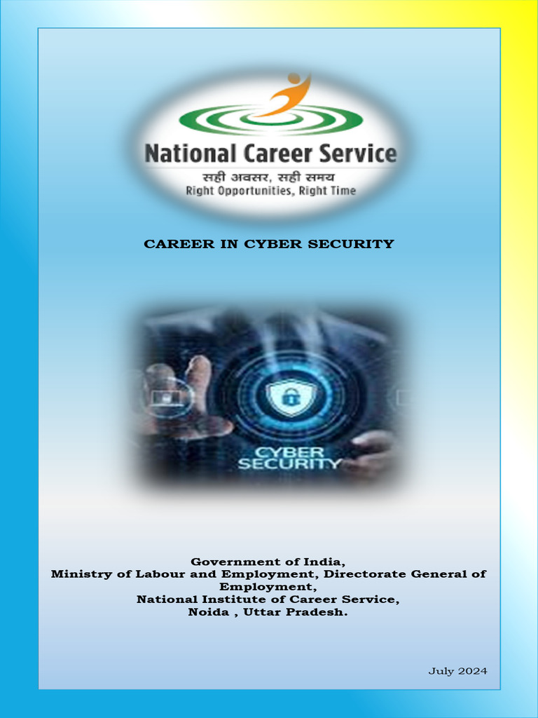 Career Cyber Security | PDF | Security | Computer Security