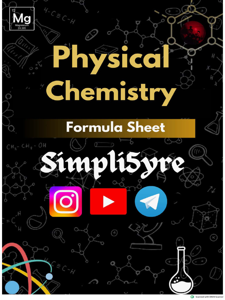 Class 12 Formula Sheet & Short Notes | PDF