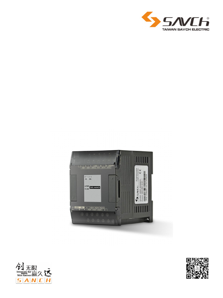 PLC User's Manual of Analog Module | PDF | Programmable Logic ...