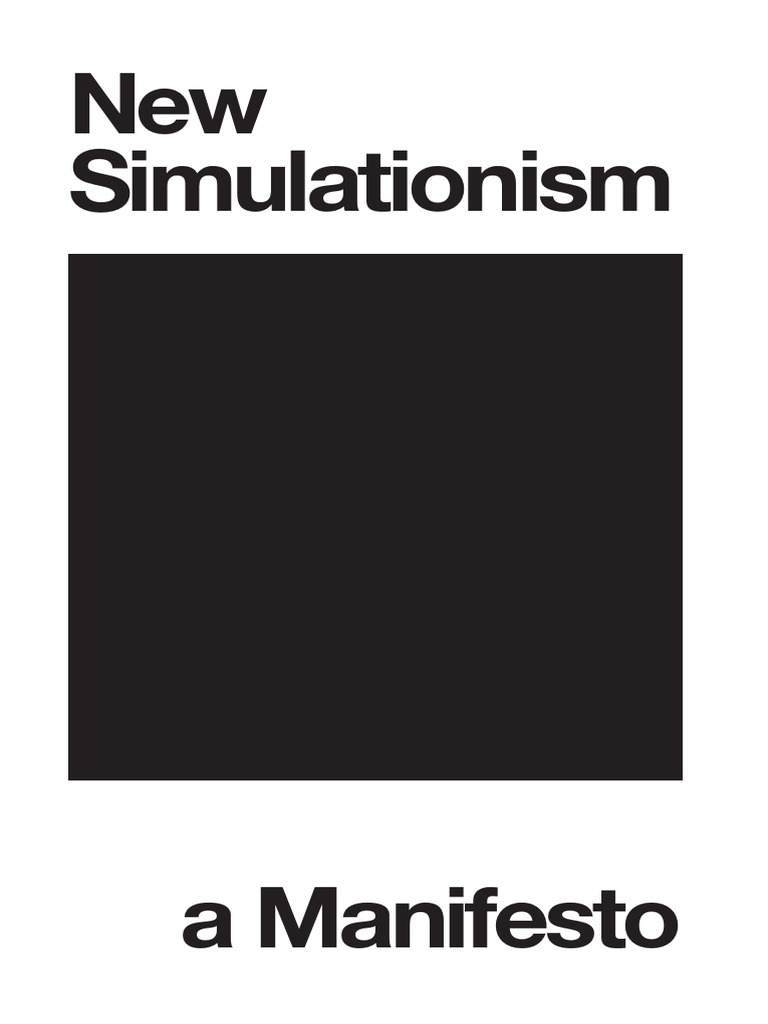 New Simulationism v1.1 | PDF