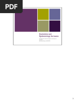 2x2 Table in Epidemiological Studies | PDF | Sensitivity And ...