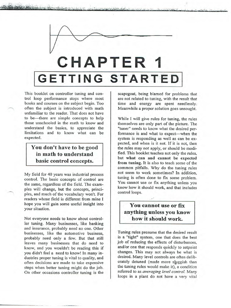 Controller Tuning and Control Loop Performance | PDF