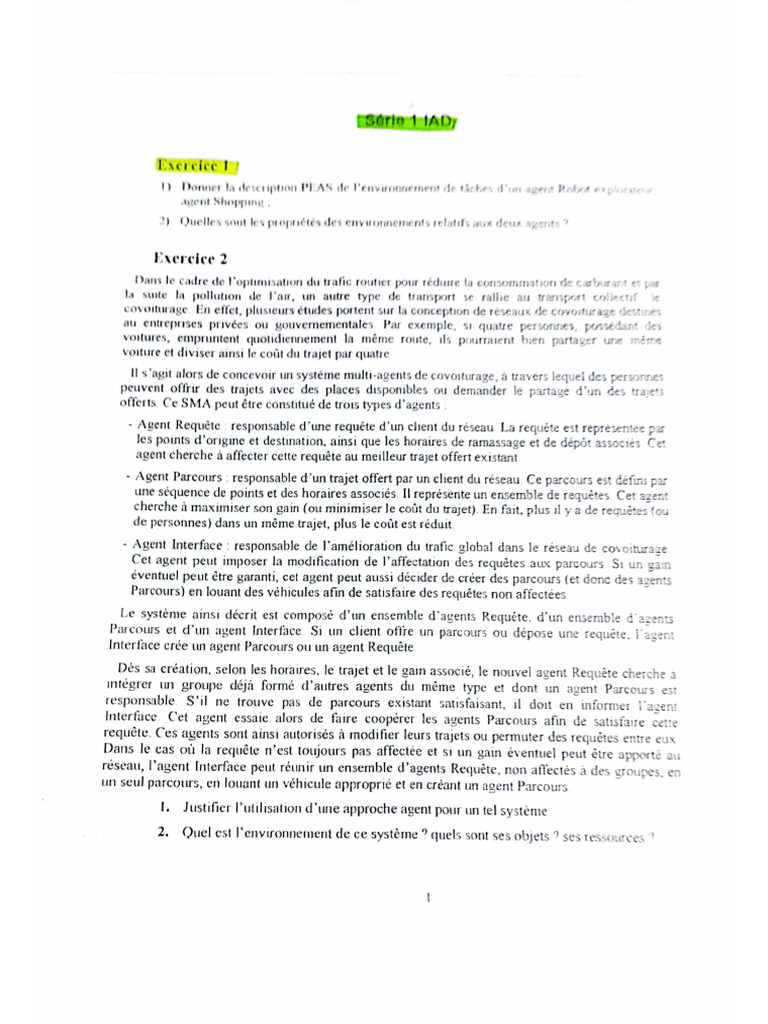 TDs | PDF