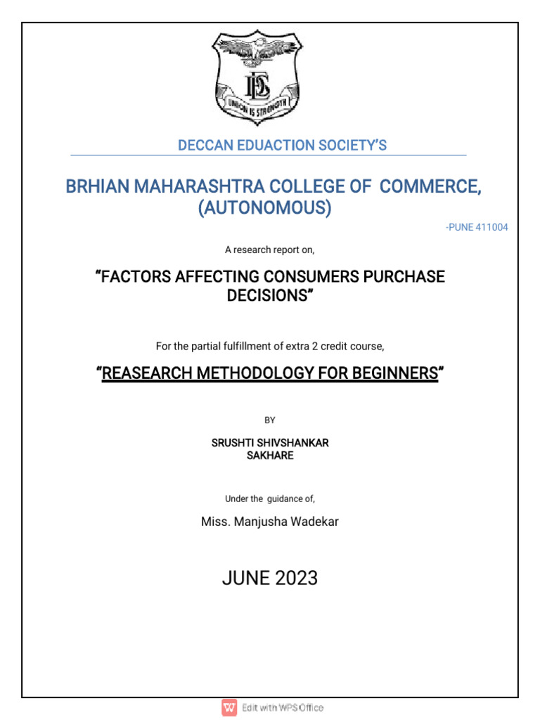 Sample Cover Page | PDF