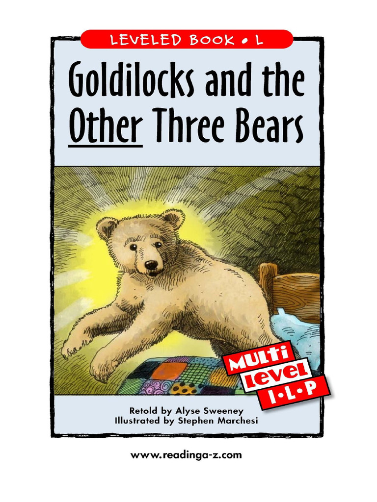 Goldilocks and the Other Three Bears | PDF