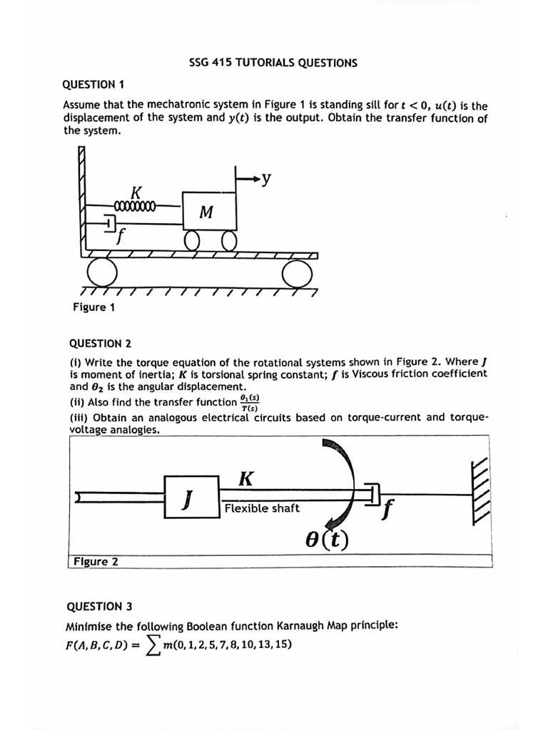 SSG 415 - Tutorial Questions | PDF