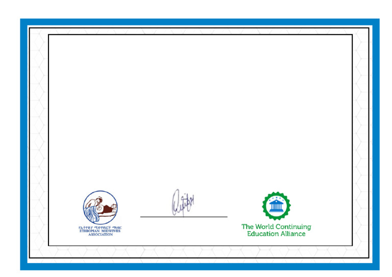 Preterm and PROM Certificate | PDF