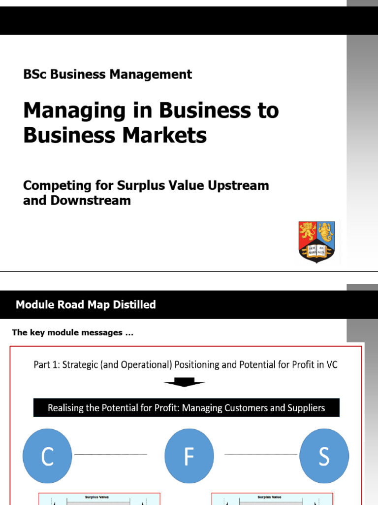 B2B 2022 - Competing For SV | PDF | Procurement | Economic Surplus