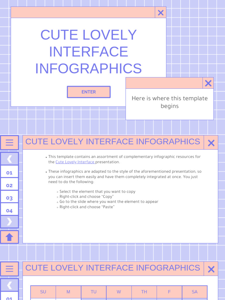 Copia de Cute Lovely Interface Infographics by Slidesgo - PPTX ...