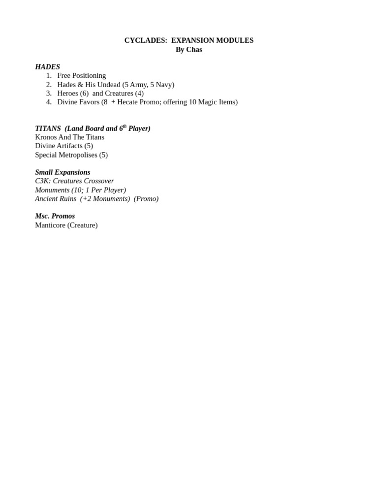 CYCLADES_EXPANSION_MODULES | PDF