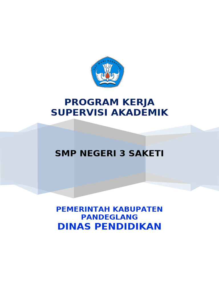 PROGRAM KERJA Supervisi Akademik | PDF