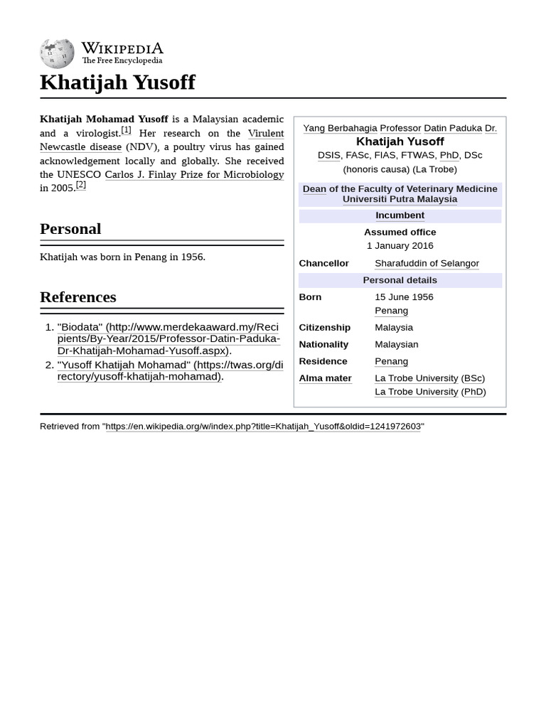 Khatijah Yusoff | PDF