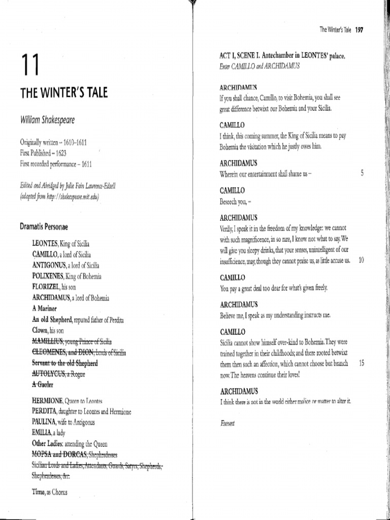 The Winters Tale | PDF