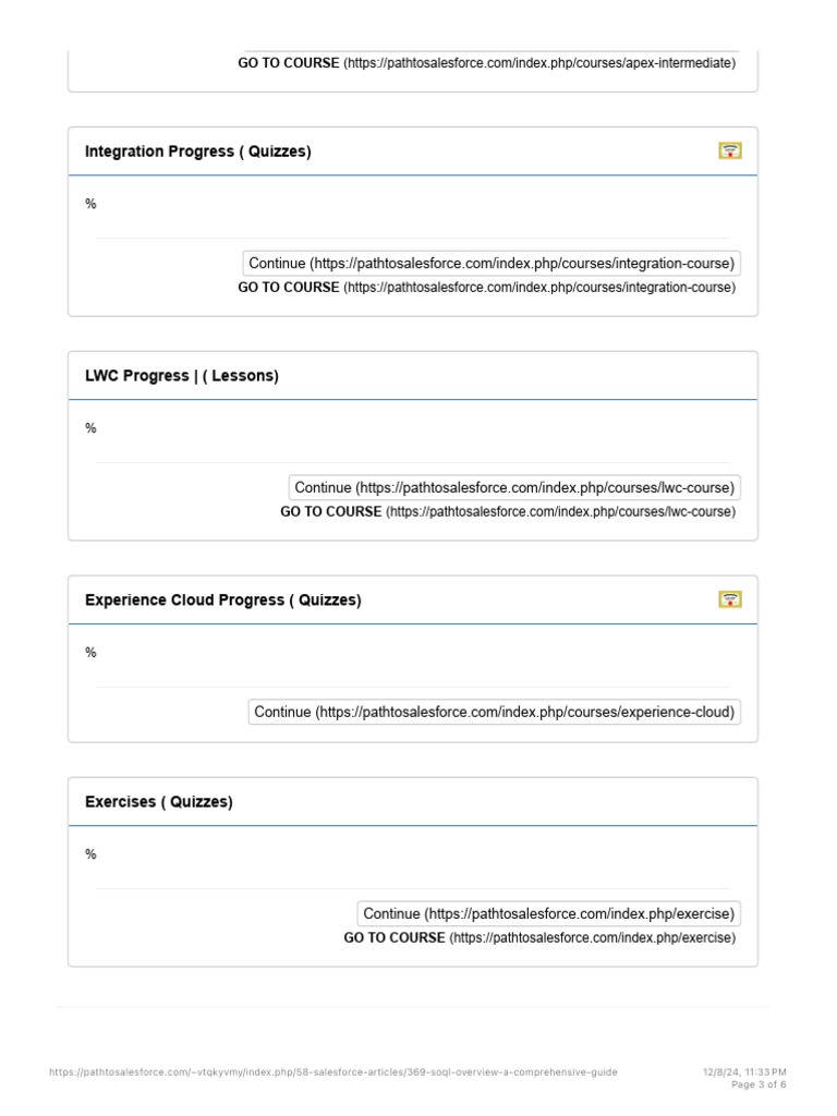 Path To Salesforce - SOQL Overview - A Comprehensive Guide | PDF | Software Development ...