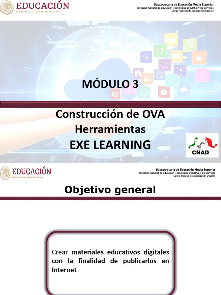 EXELEARNING | PDF | Archivo de computadora | Metadatos