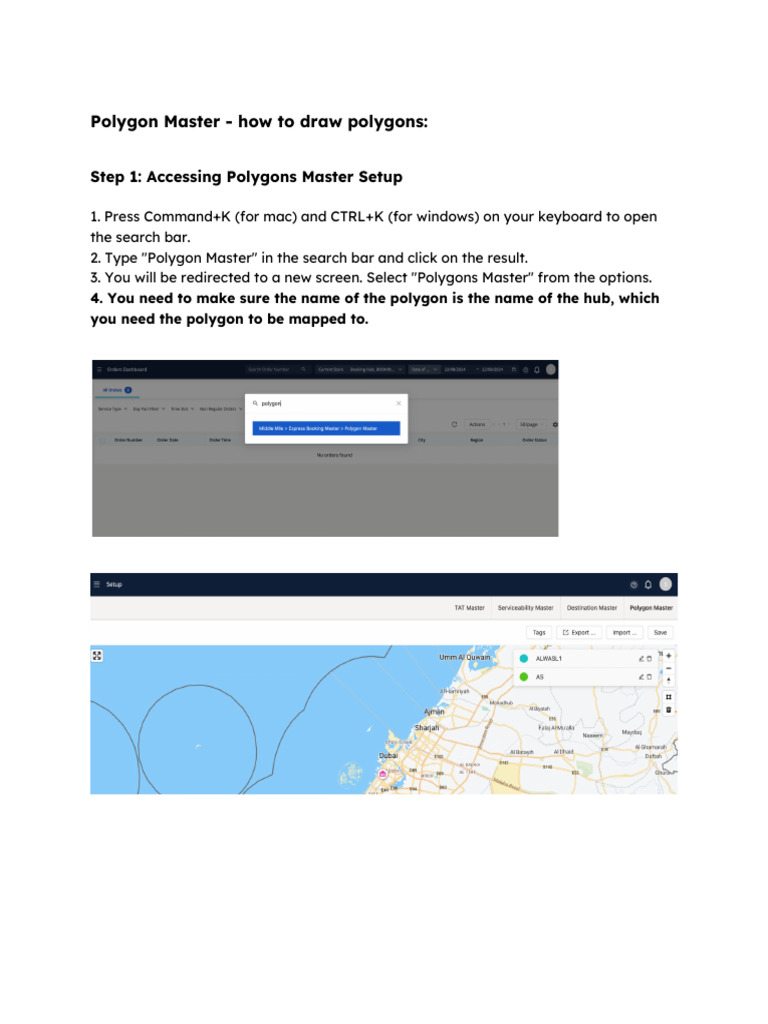 Polygon Master Setup Guide | PDF