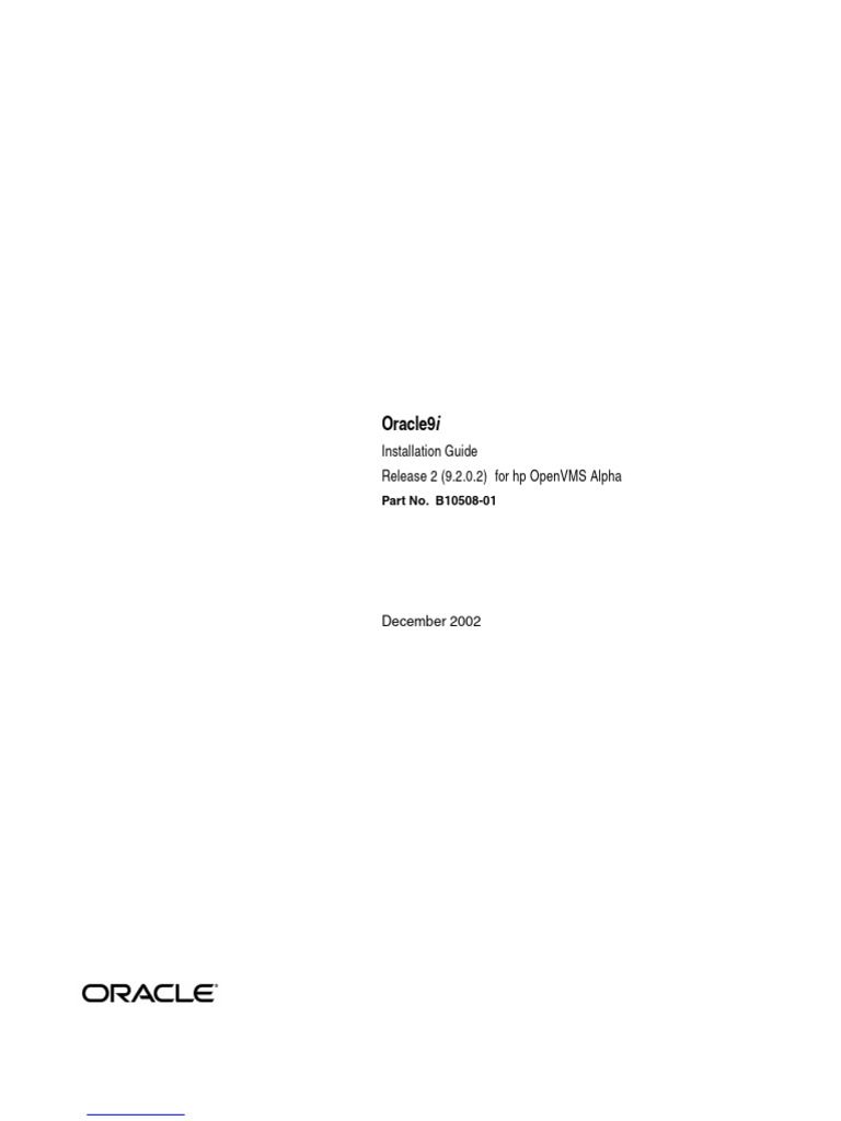 oracle9i_b1050801 | PDF | Oracle Database | World Wide Web