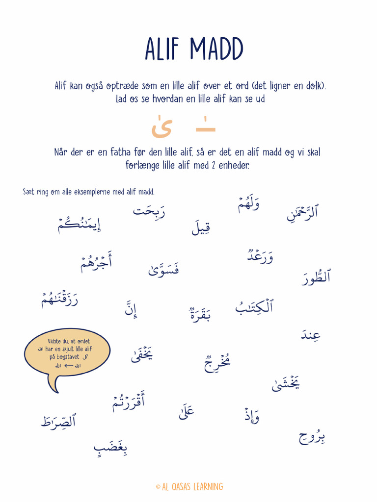 Alif Madd | PDF