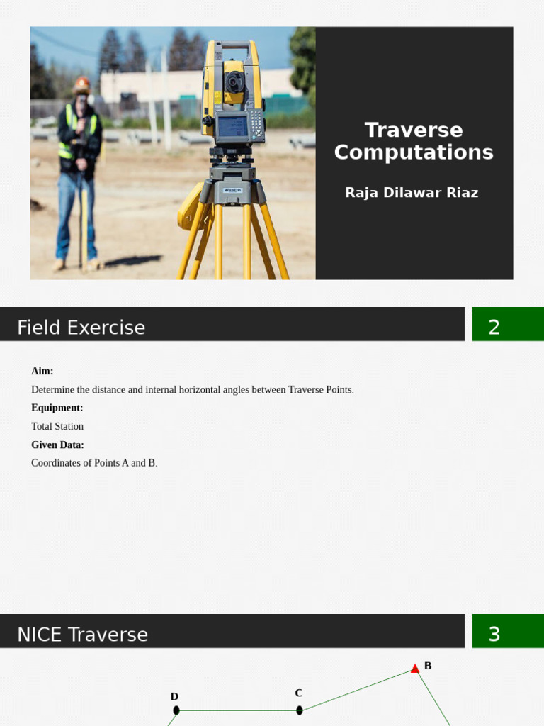 Traverse Computations | PDF