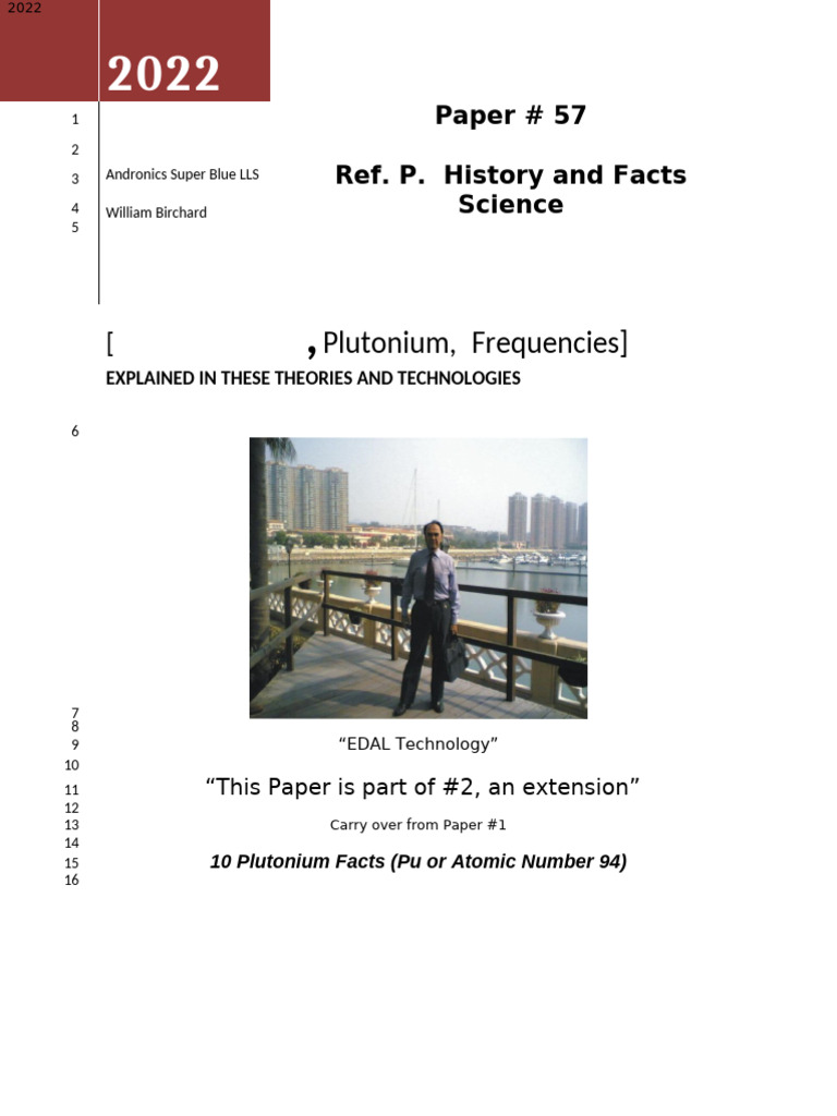 57 Edal Technolog1 2023531 G NPR | PDF | Neutrino | Plutonium