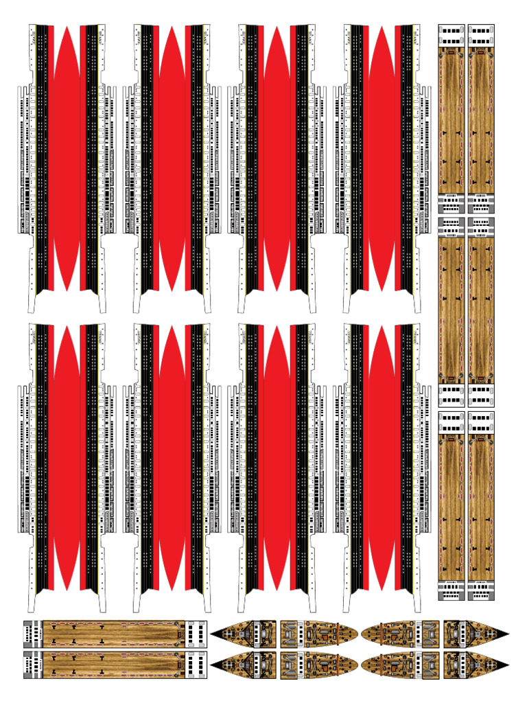 Modelos Papercraft Transatlanticos White Star Line | PDF