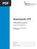 Dansk, Skriftlig Fremstilling, Skabelon | PDF