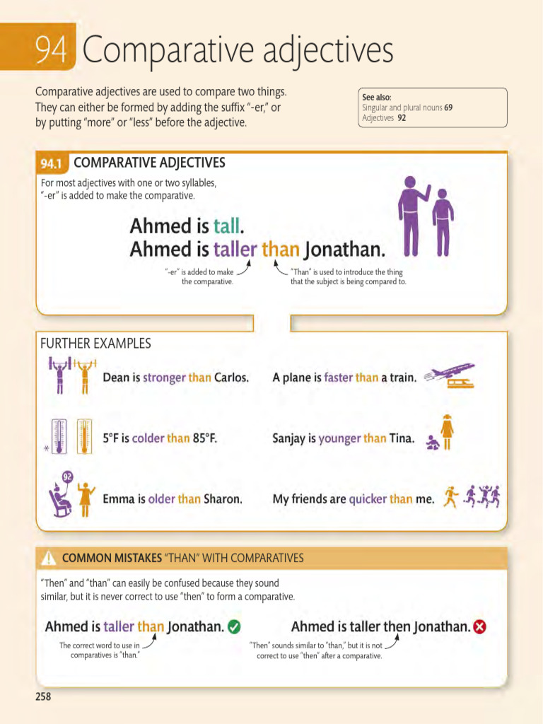 Understanding Comparative Adjectives | PDF | Adjective | Adverb