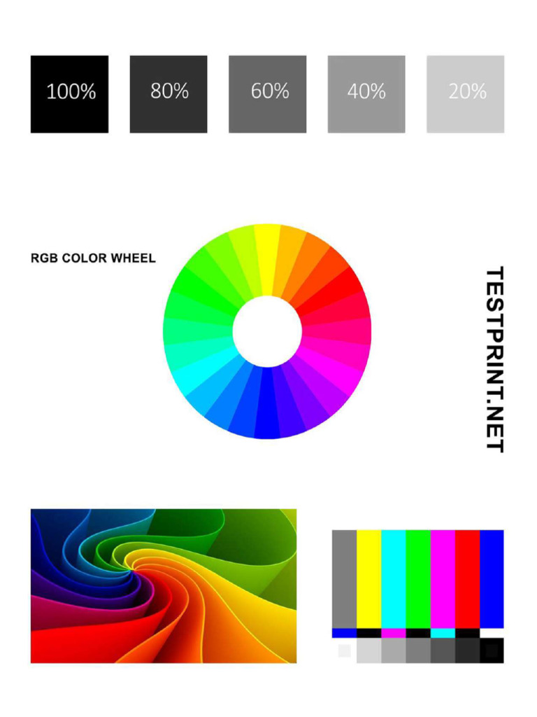 Testprint testpage letter Color | PDF