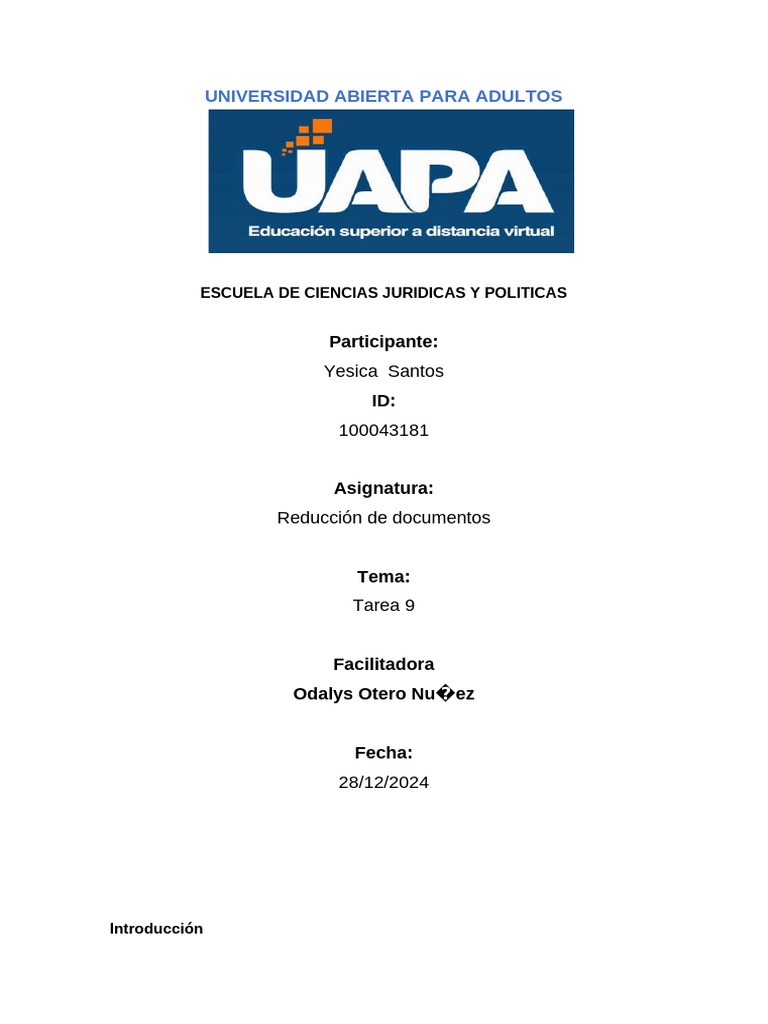 Tarea 9 de Redaccion de Documentos | PDF | Sociedad de responsabilidad limitada | Sociedad