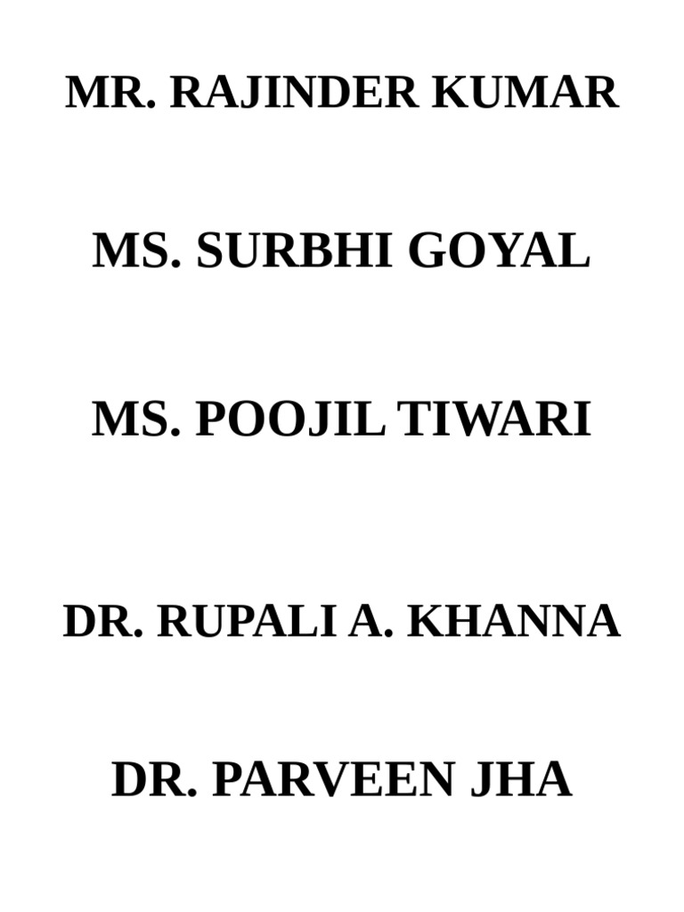 Panel Names | PDF