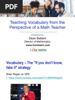 1st Grade Mathematics Word Wall Resource | PDF | Vocabulary | Teaching ...