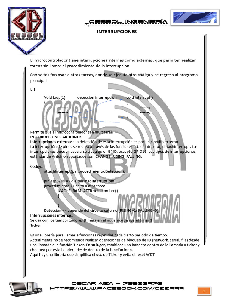 INTERRUPCIONES | PDF