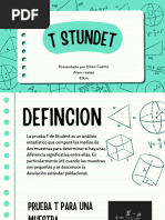 T-Test Student Excel COMPLETO | PDF | Prueba T de Student | Teoría ...