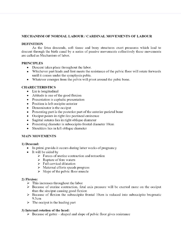 Cardinal Movement | PDF