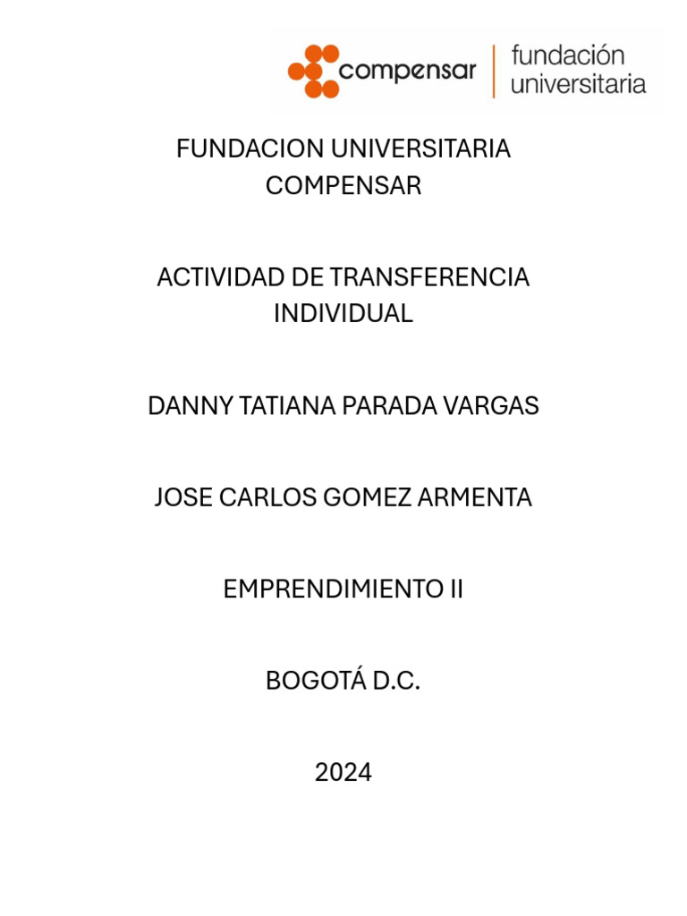 Modelo de negocio de Danny Parada | PDF | Marca | Business