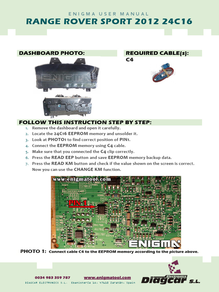 RANGE ROVER SPORT 2012 24C16 | PDF