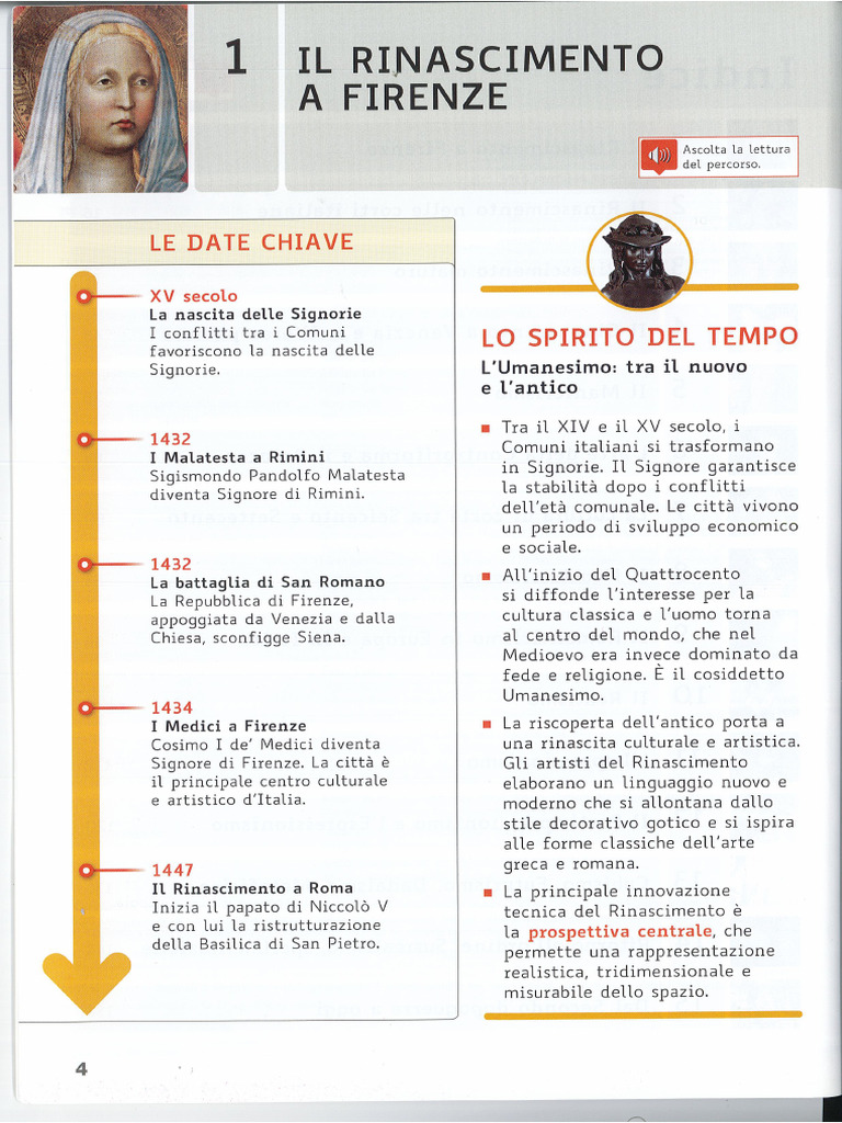 Il Rinascimento A Firenze | PDF