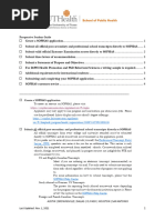 Valencia Radiography Program Requirements | PDF | University And ...