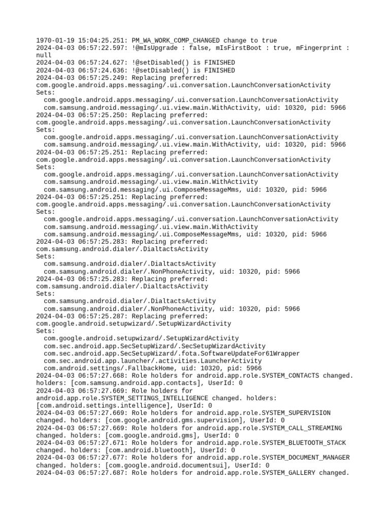 PM Debug Info | PDF | Android (Operating System) | Embedded Linux