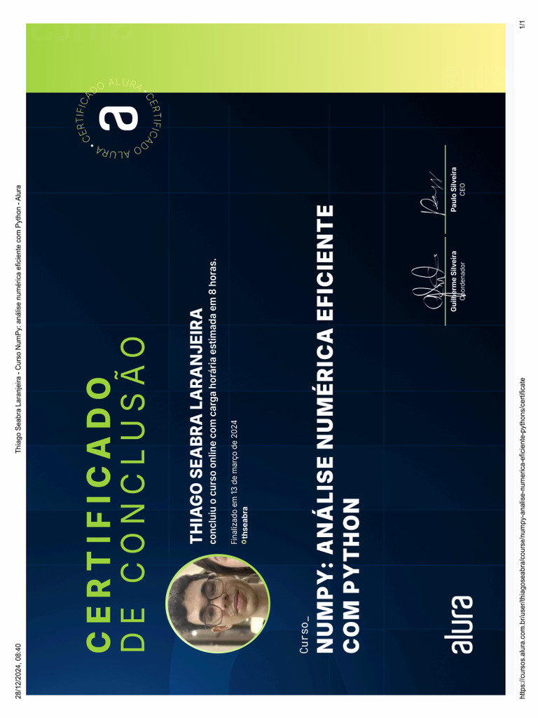 NumPy Análise Numérica Eficiente Com Python | PDF