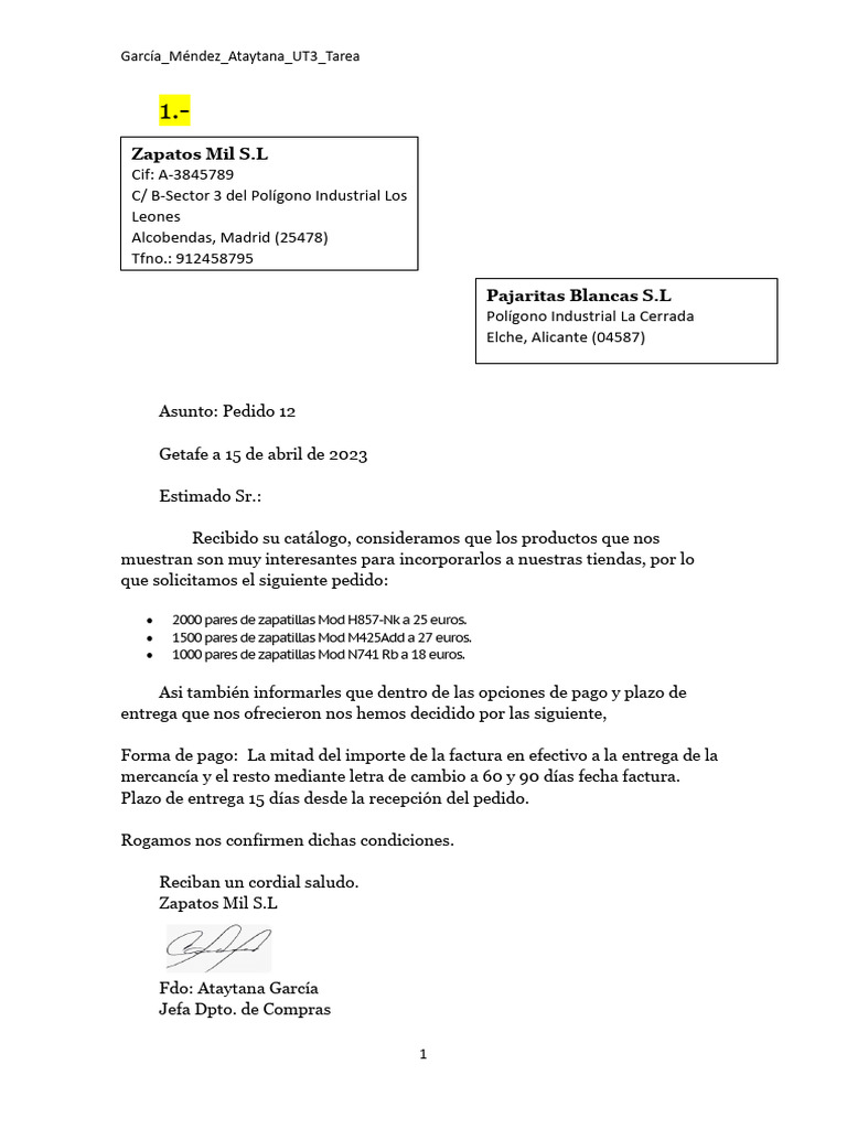 Tarea Unidad 3 Cep | PDF