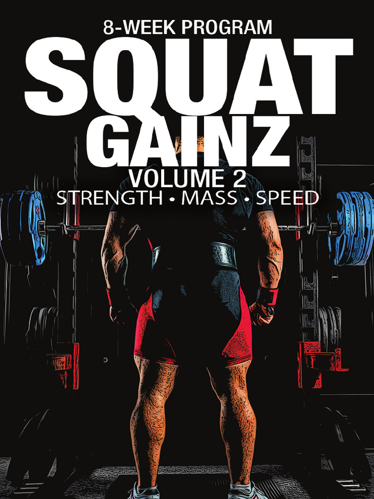 Squat Gainz Volume 2 | PDF | Kettlebell | Strength Training