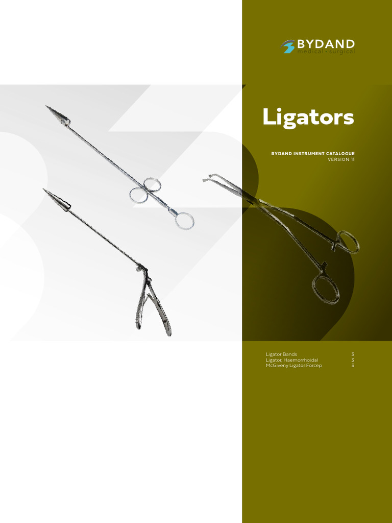 05_Bydand_Ligators_Product_Catalogue_2020_v1_web | PDF | Metals | Materials